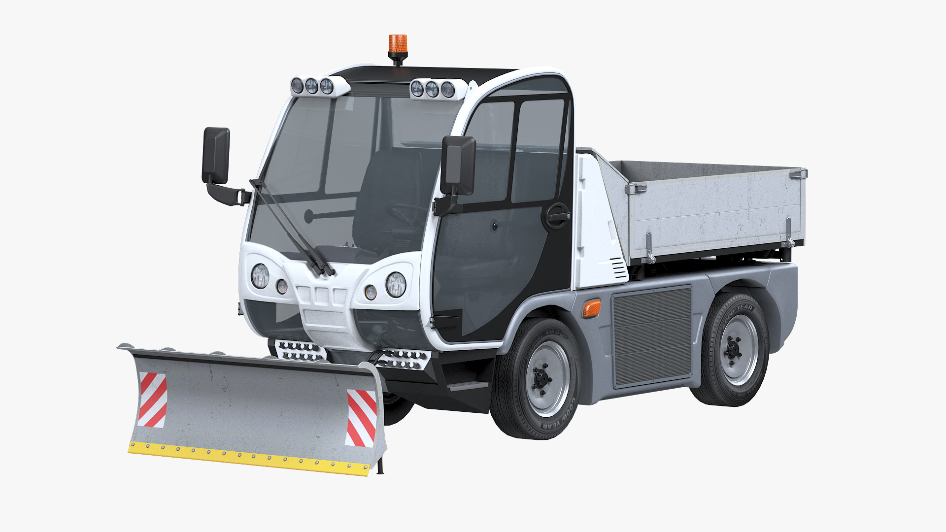 3D Compact Road Sweeper Machines Model - TurboSquid 1774363
