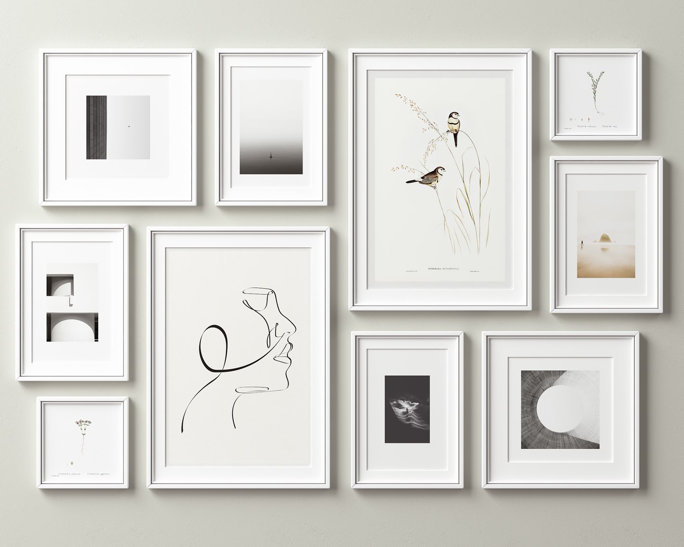 Picture Frames Set-374 Model - TurboSquid 1958626