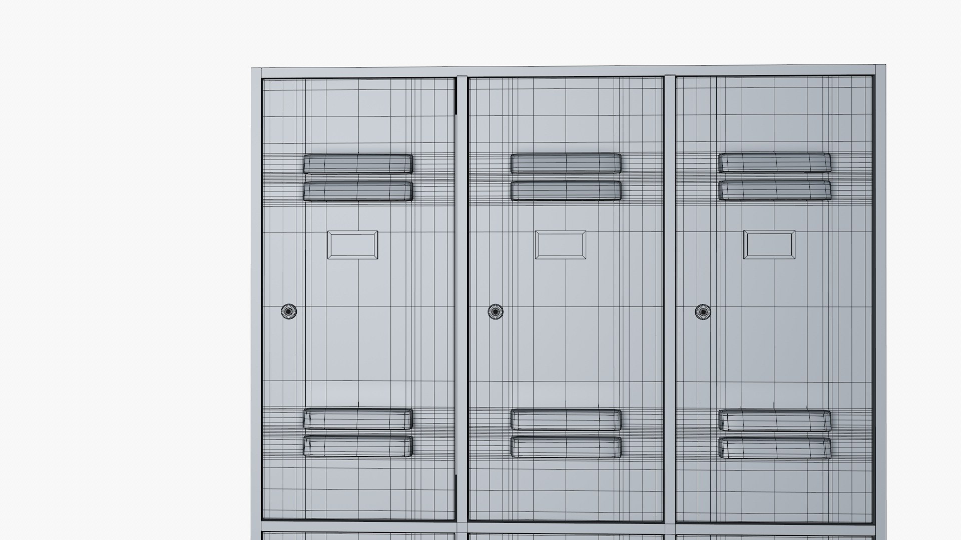 Classroom School Locker 3D Model - TurboSquid 1443142