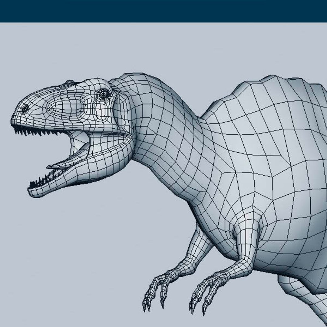 Acrocanthosaurus Beast Dinosaurs 3D Model - TurboSquid 1246108