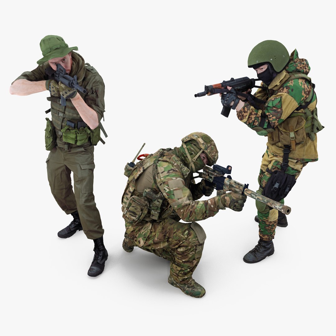 Human Soldier 3D - TurboSquid 1287090