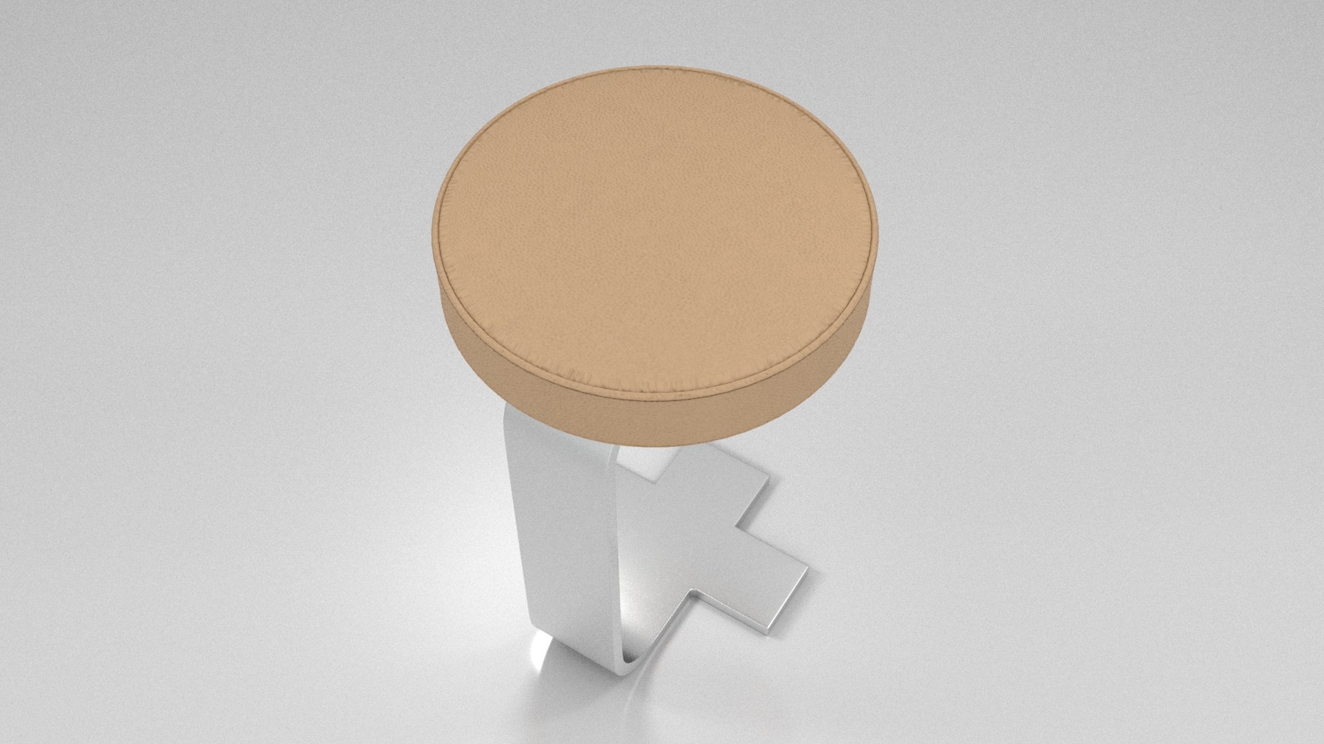 Free 3D Metal Stool Chair - TurboSquid 1968017