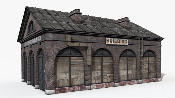 Warehouse Low Poly - 3 Models Collection 3D 모델 - TurboSquid 2029663