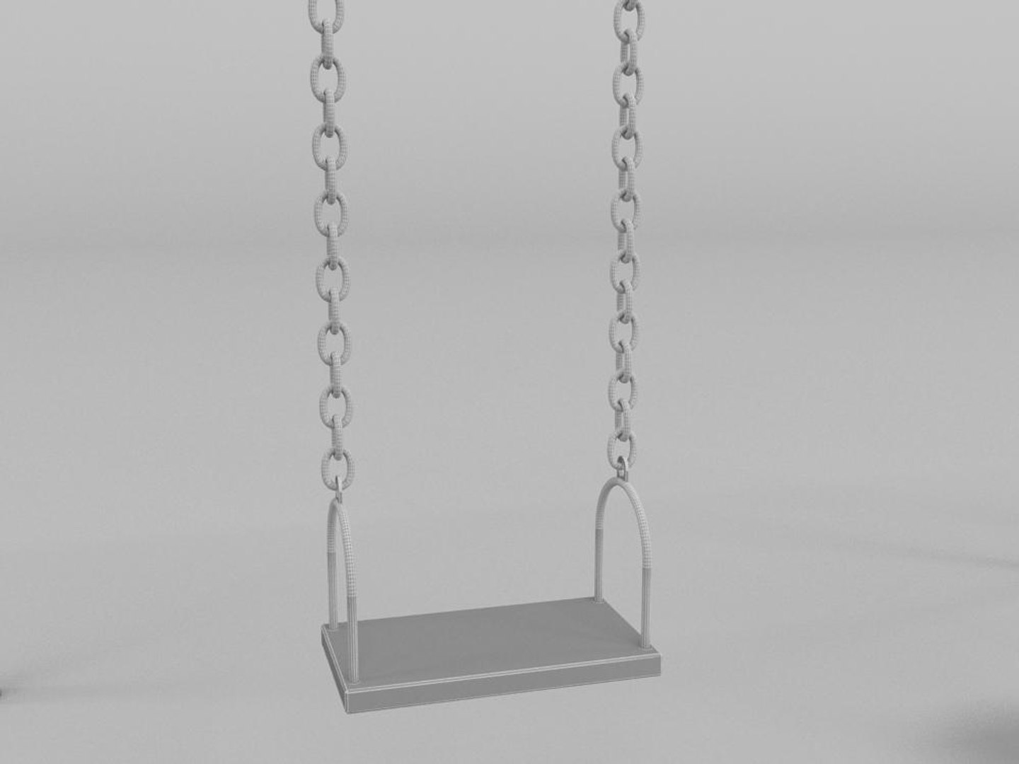swing external playground 3d obj