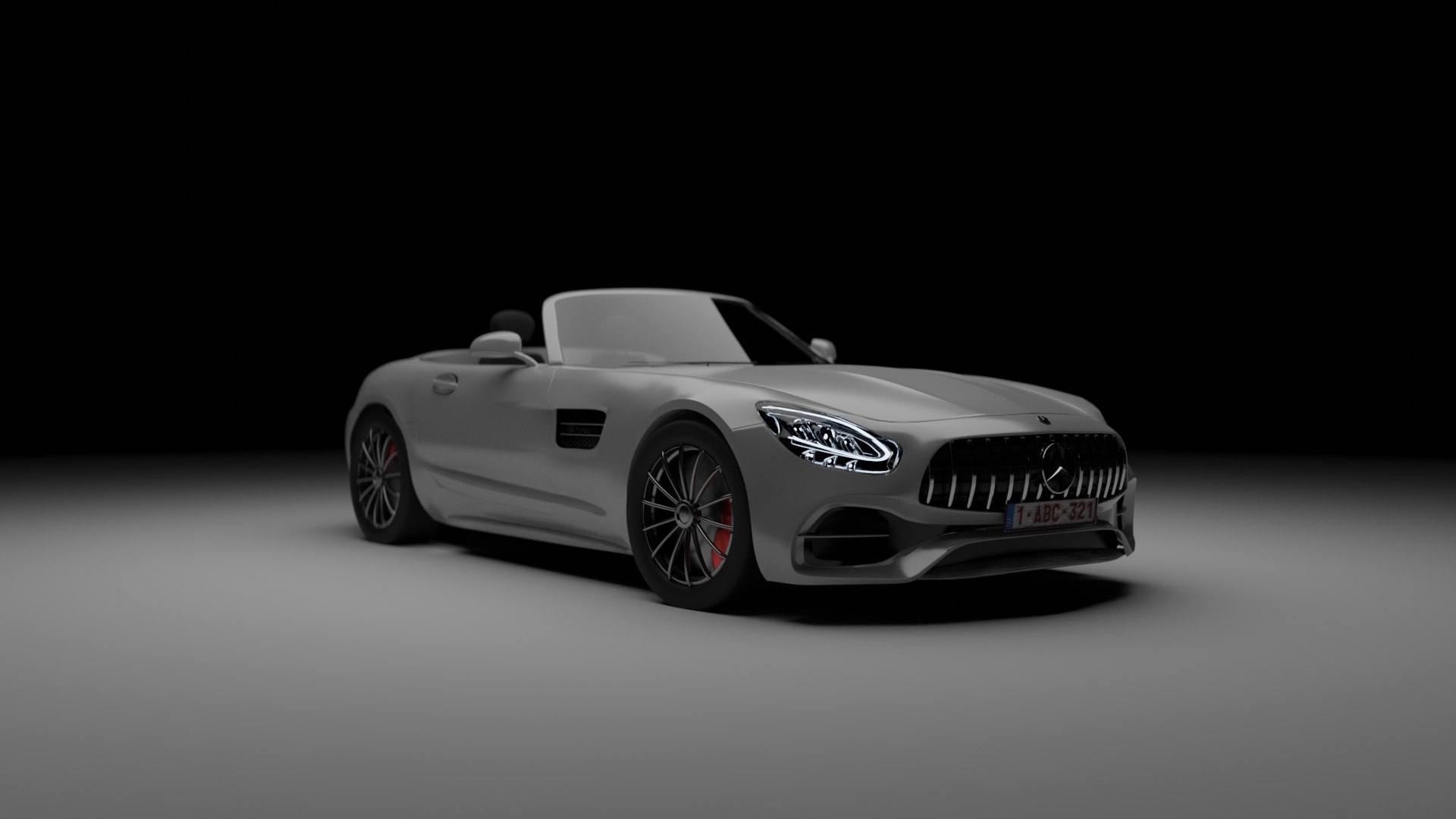 Free 3D Mercedes Amt Gt - TurboSquid 1532091
