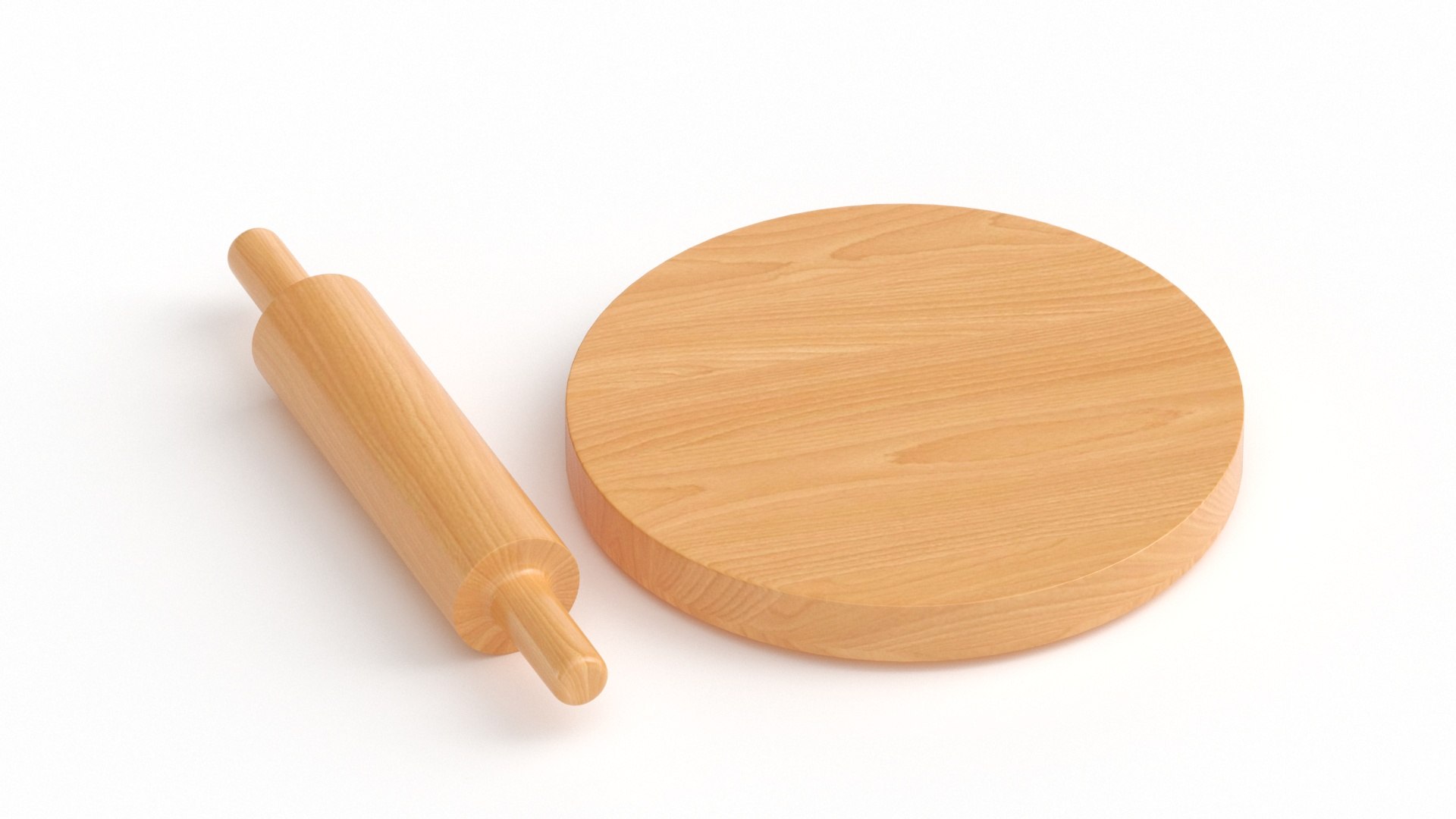 Kitchen Rolling Pin 3D model - TurboSquid 2168653
