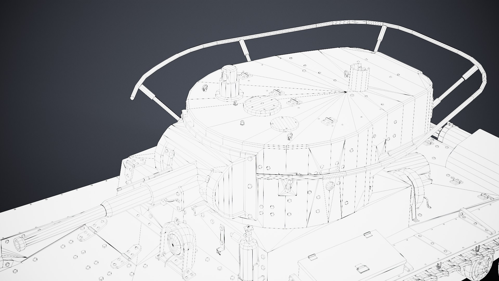 3D T26 Tank Gameready - TurboSquid 2141074