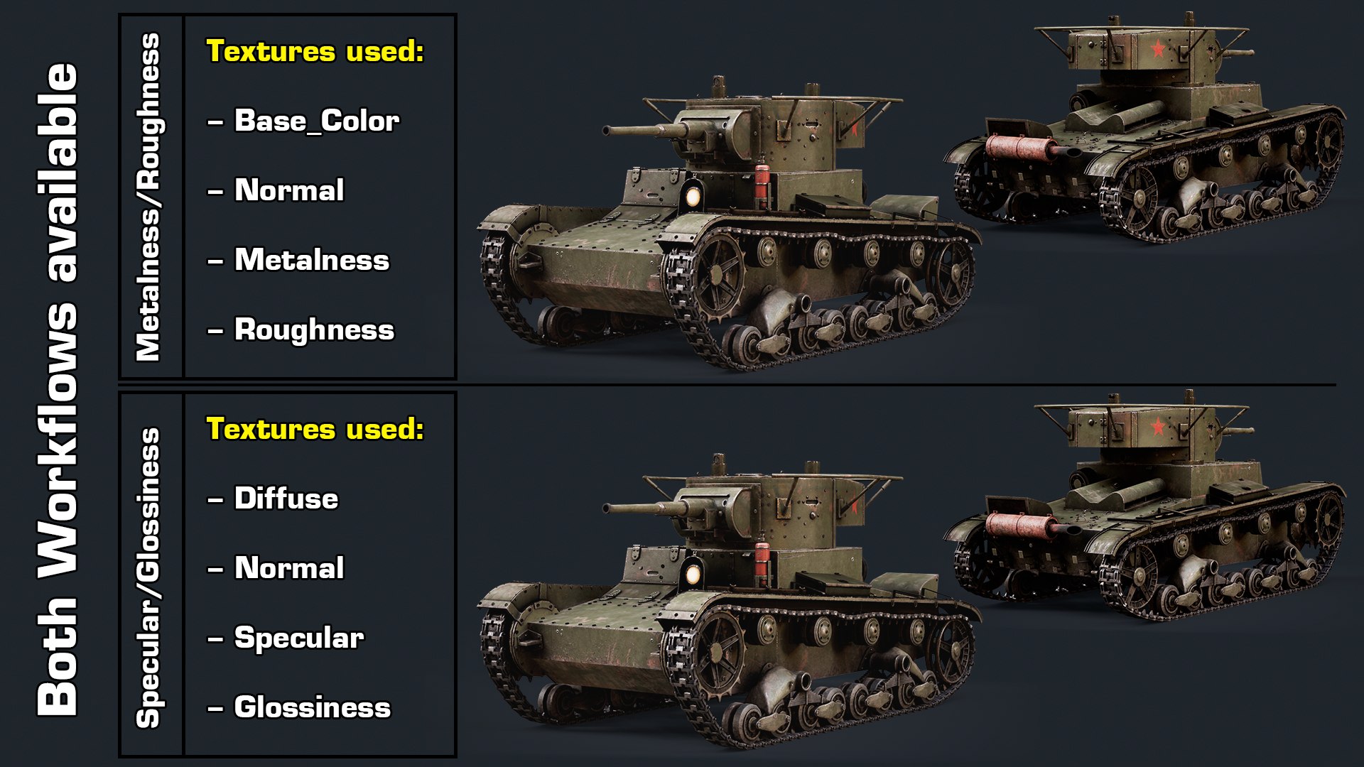 3D T26 Tank Gameready - TurboSquid 2141074