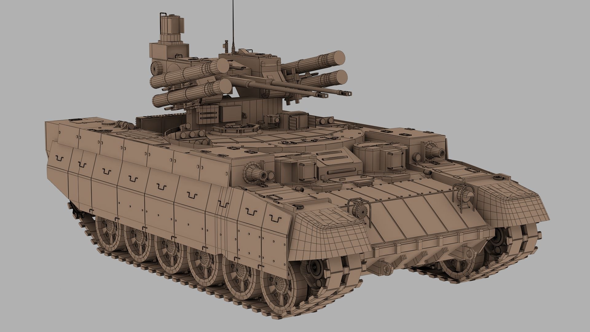 3d Obj Modern Bmpt Terminator