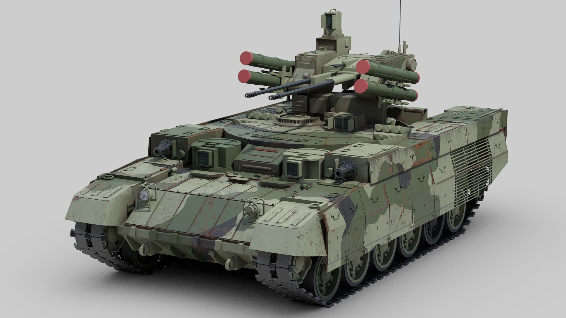 3d Obj Modern Bmpt Terminator