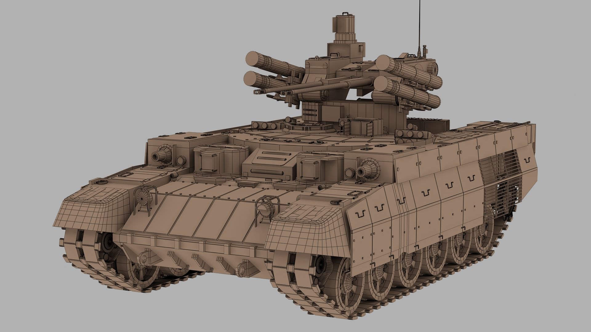 3d Obj Modern Bmpt Terminator