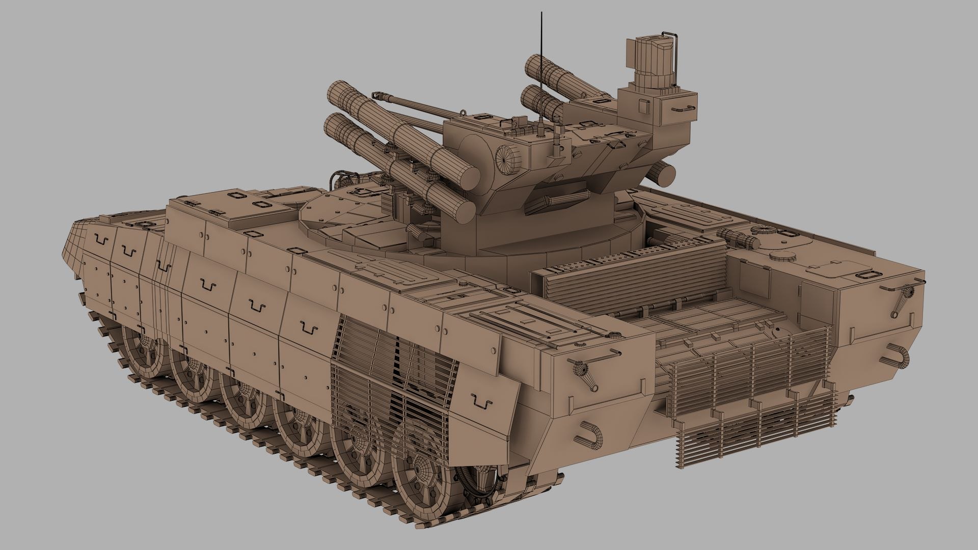 3d Obj Modern Bmpt Terminator