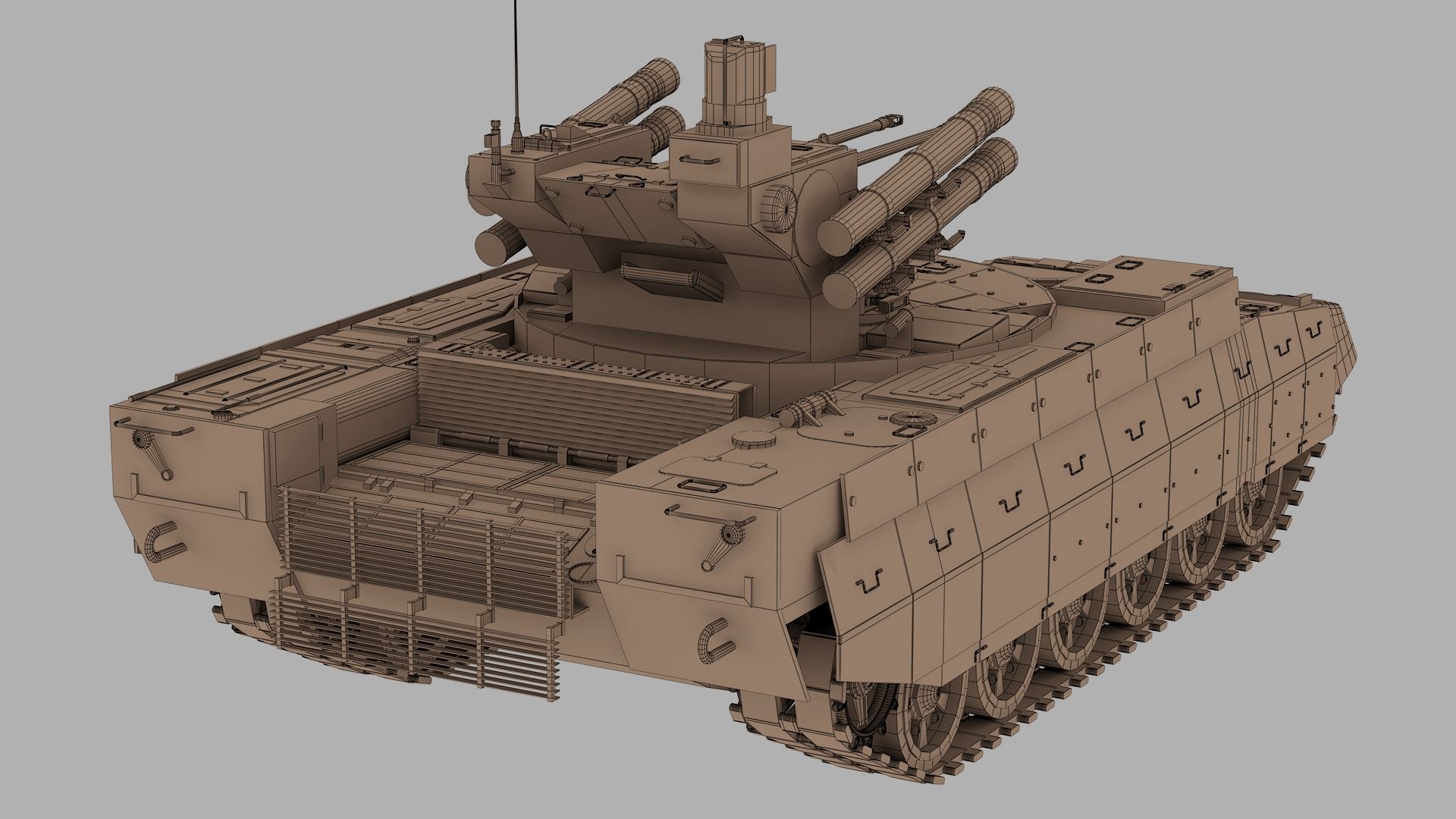 3d Obj Modern Bmpt Terminator