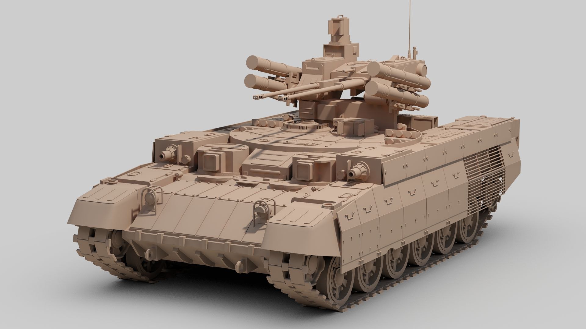 3d Obj Modern Bmpt Terminator