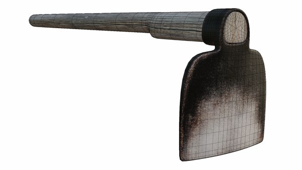 Hoe model - TurboSquid 1960402