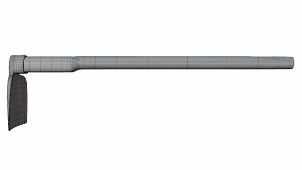 Hoe model - TurboSquid 1960402