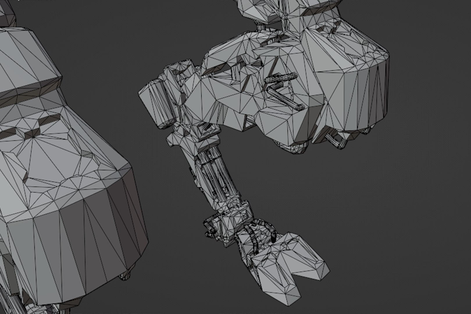 3D Walking Tank - Low-poly Game-ready 3D Model - TurboSquid 2002171