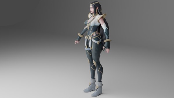 modelo 3d CARÁCTER VRCHAT - TurboSquid 1877764