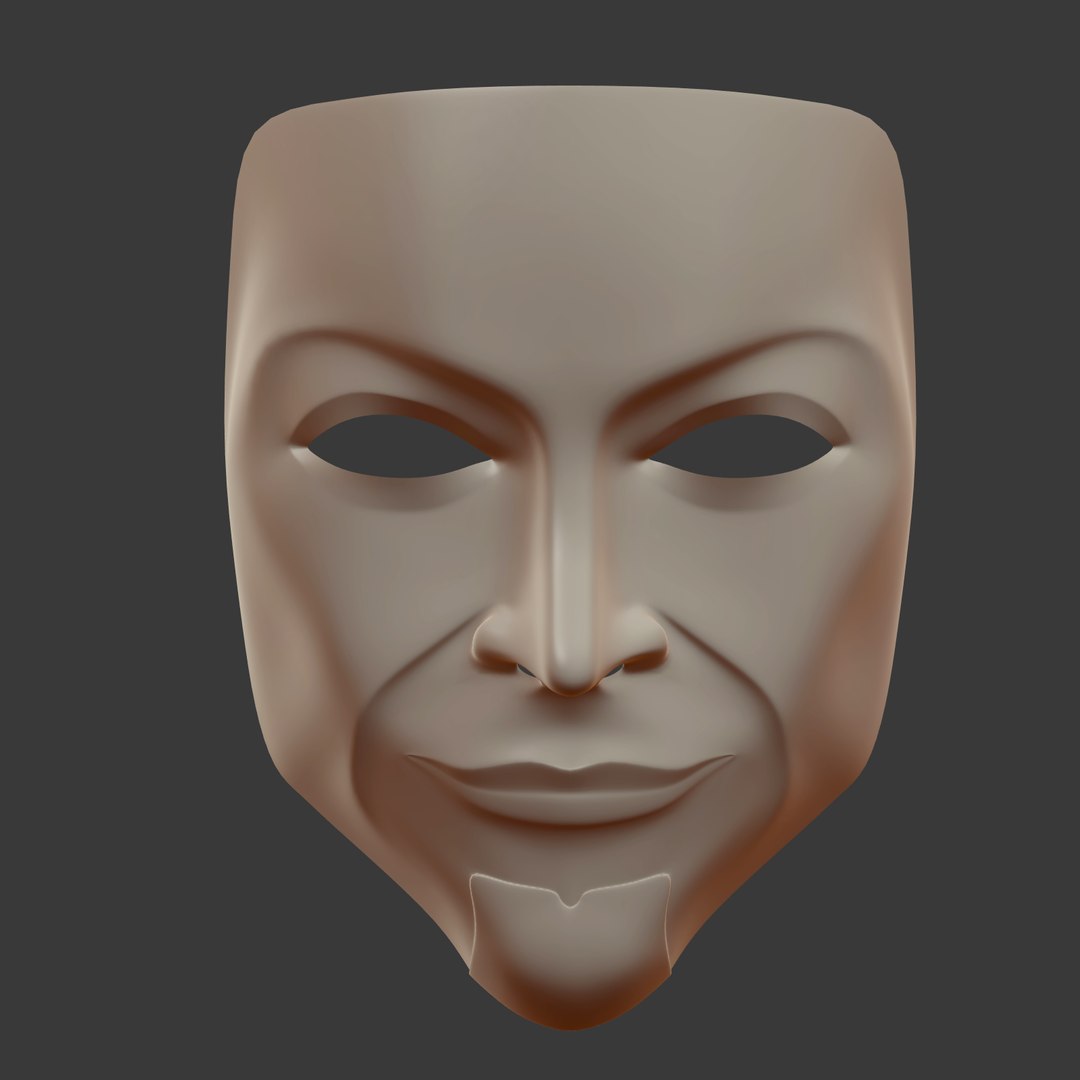3D Model Anonymous Mask - TurboSquid 1284793