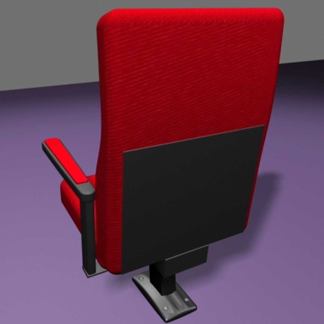 3d Theatre Seats Model