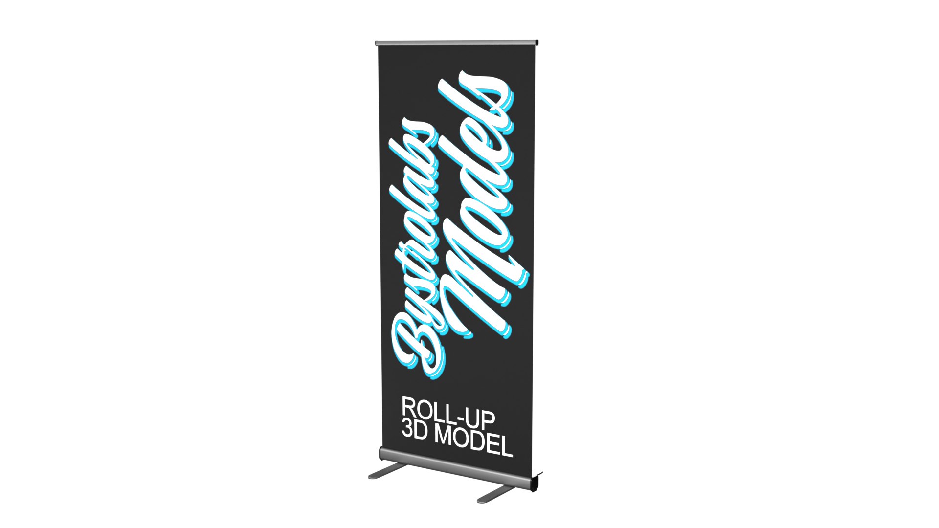3D Model Roll-up Banners - TurboSquid 2219249