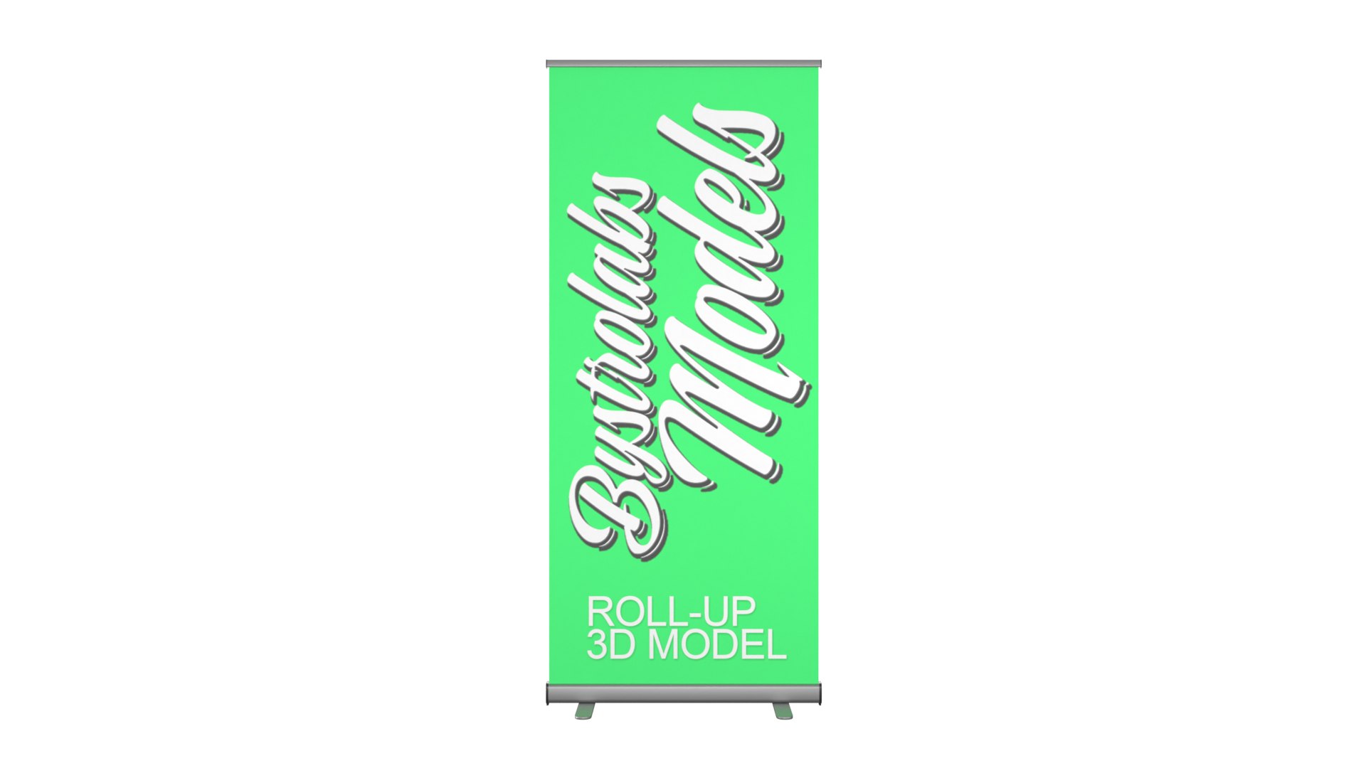 3D Model Roll-up Banners - TurboSquid 2219249