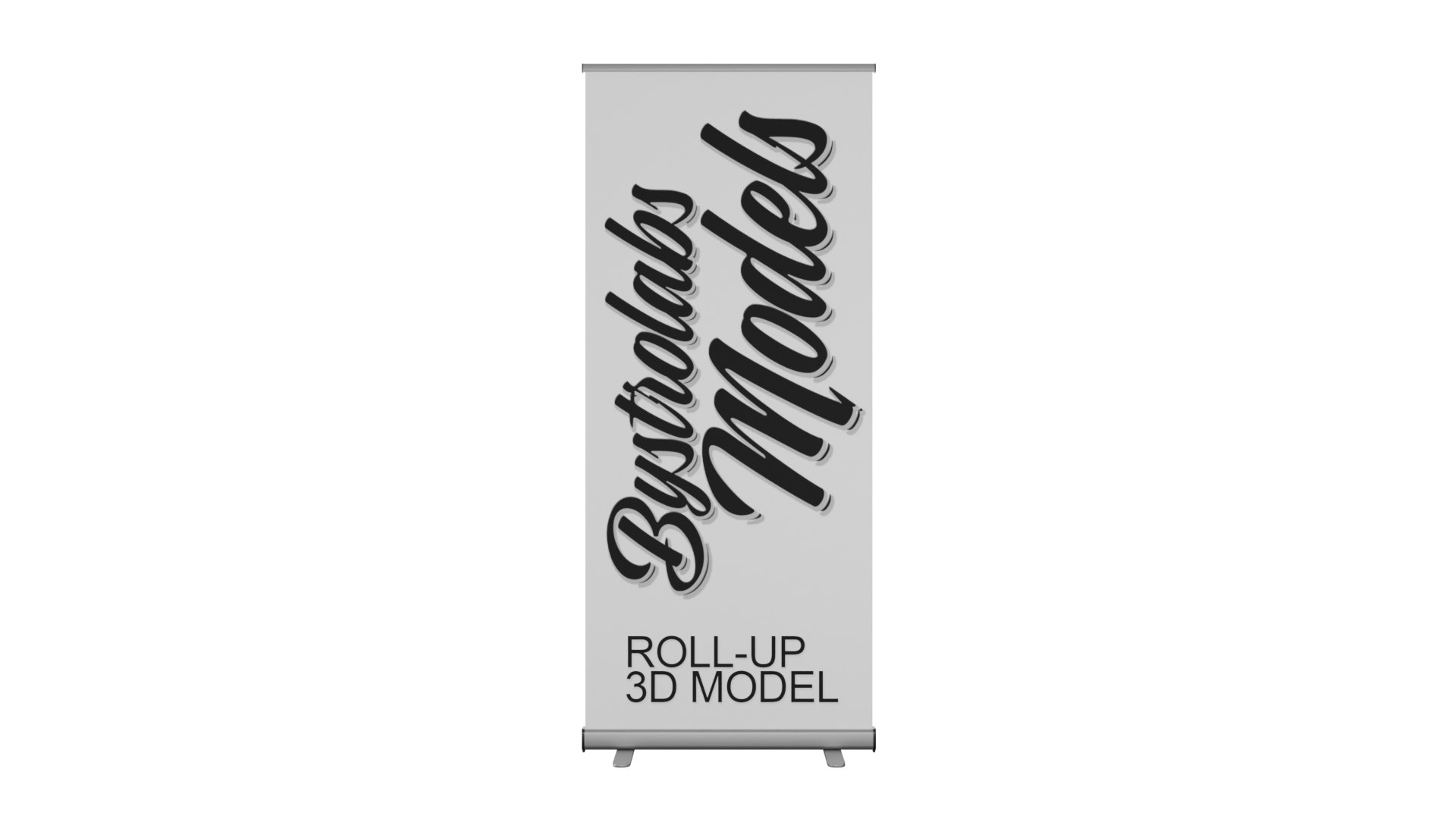 3D Model Roll-up Banners - TurboSquid 2219249