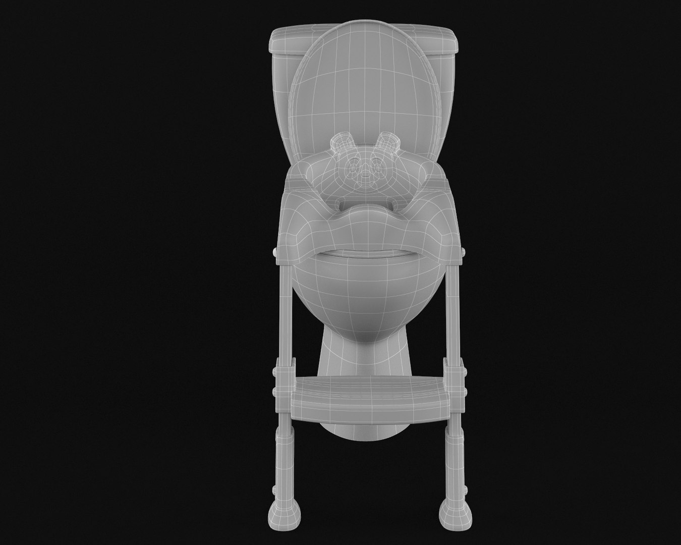 3D Model Realistic Toilet - TurboSquid 1291861