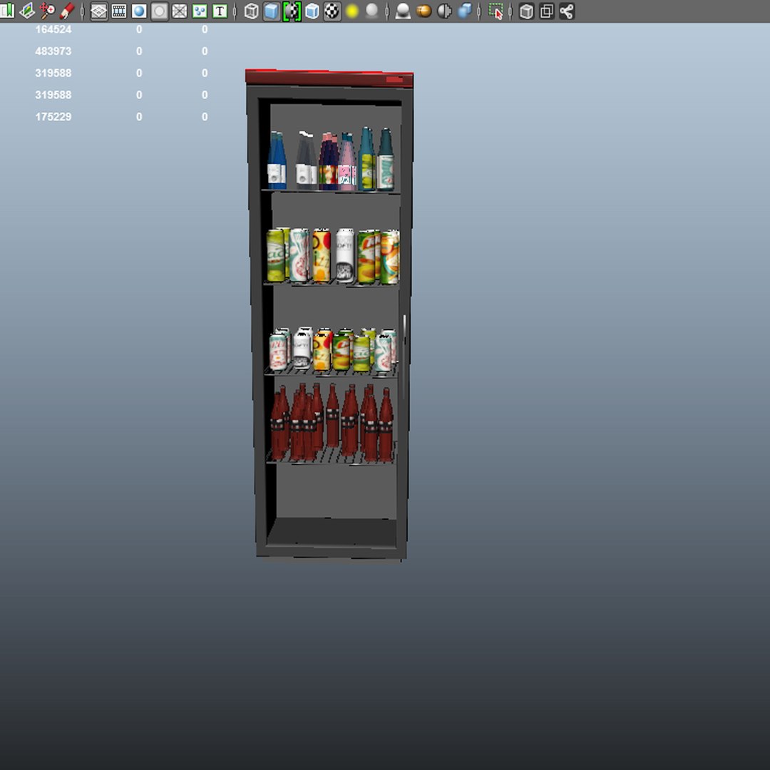 Vending Machine 3D Model - TurboSquid 1393499