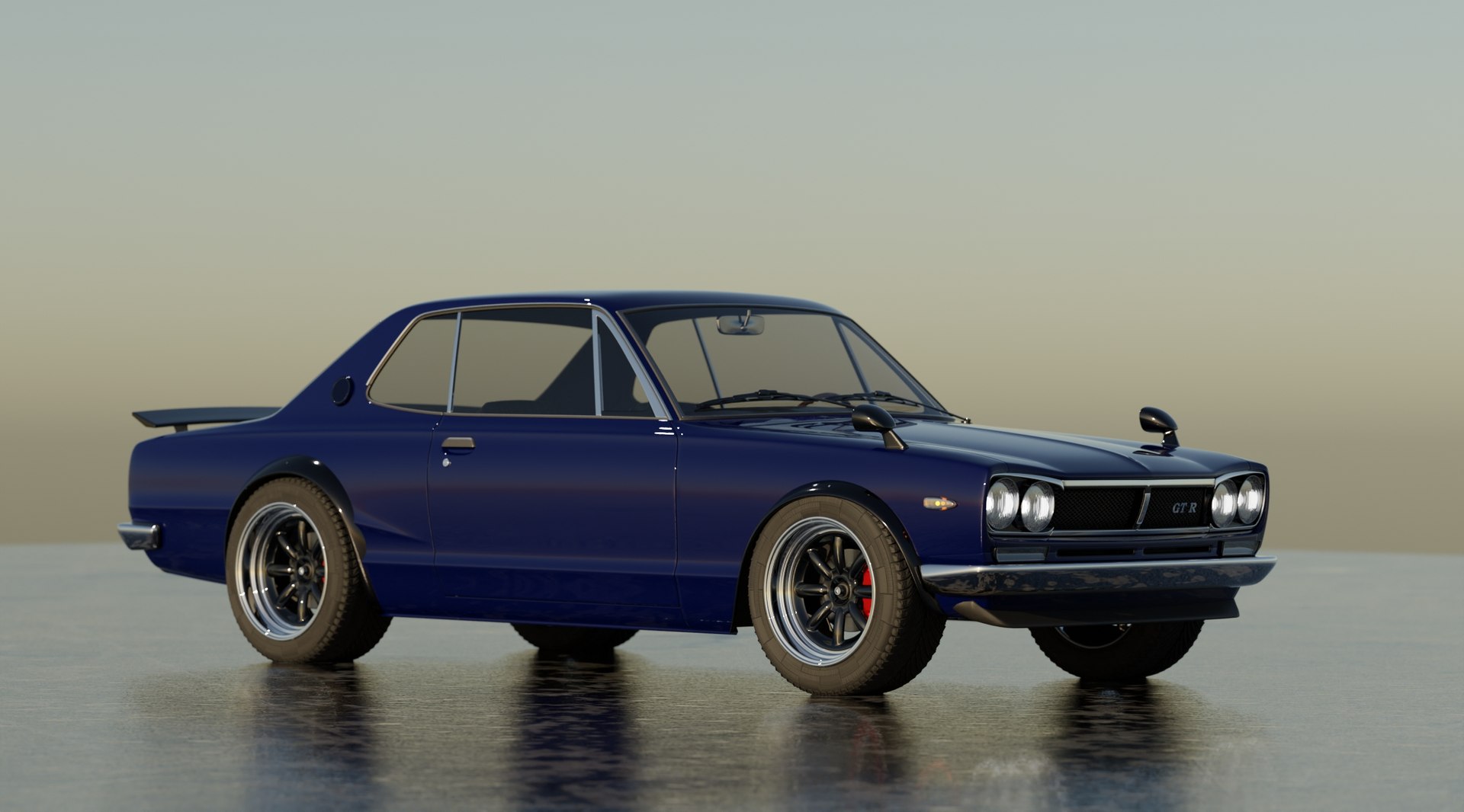 3D Nissan GTR - TurboSquid 2016890
