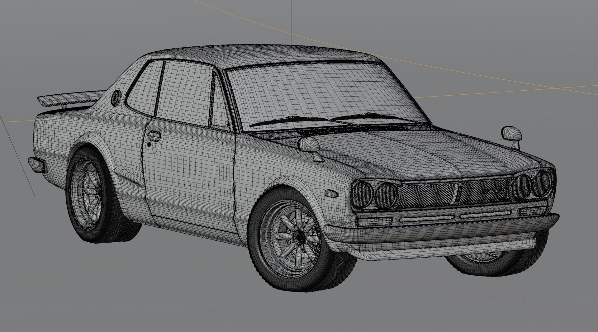 3D Nissan GTR - TurboSquid 2016890