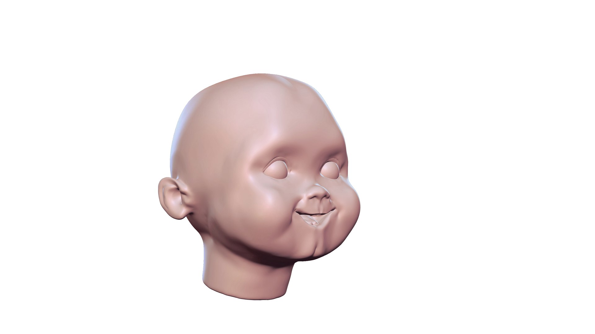 3D Model Mesh Head Chucky - TurboSquid 1643400