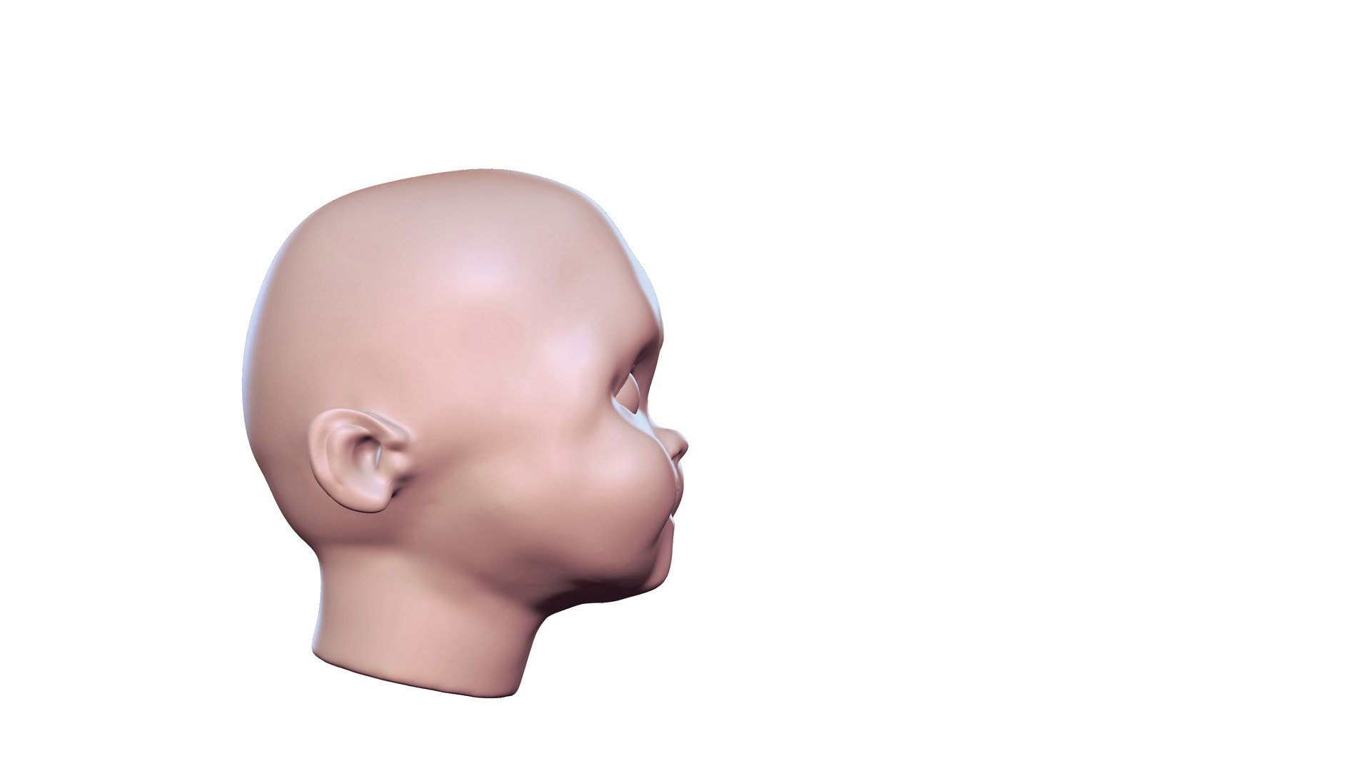 3D Model Mesh Head Chucky - TurboSquid 1643400