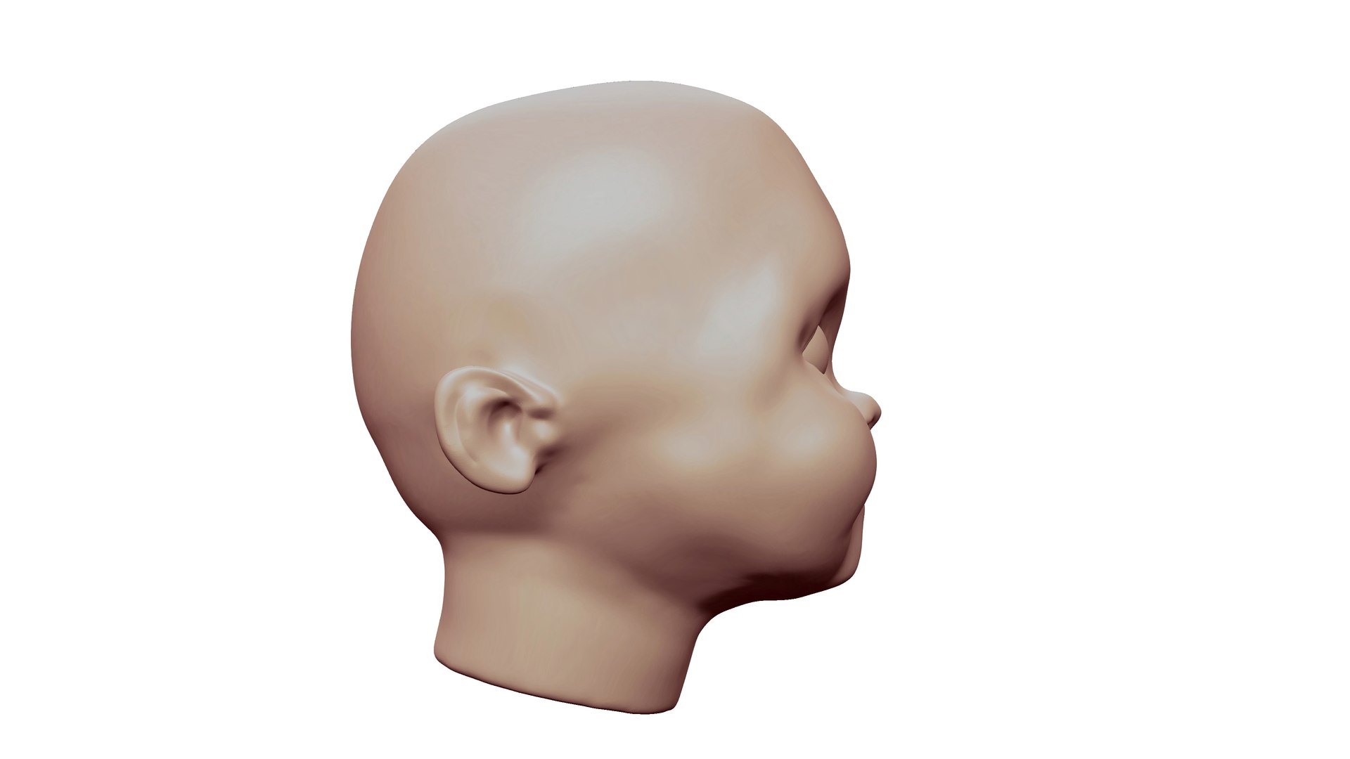 3D Model Mesh Head Chucky - TurboSquid 1643400