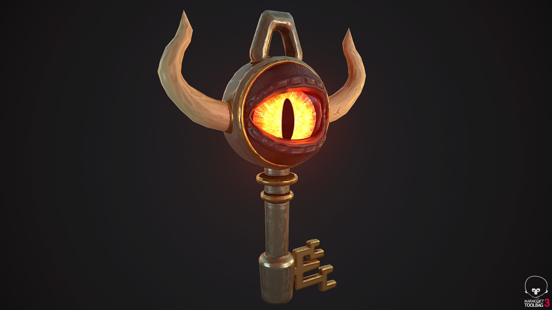 3D Key Demon - TurboSquid 1290907