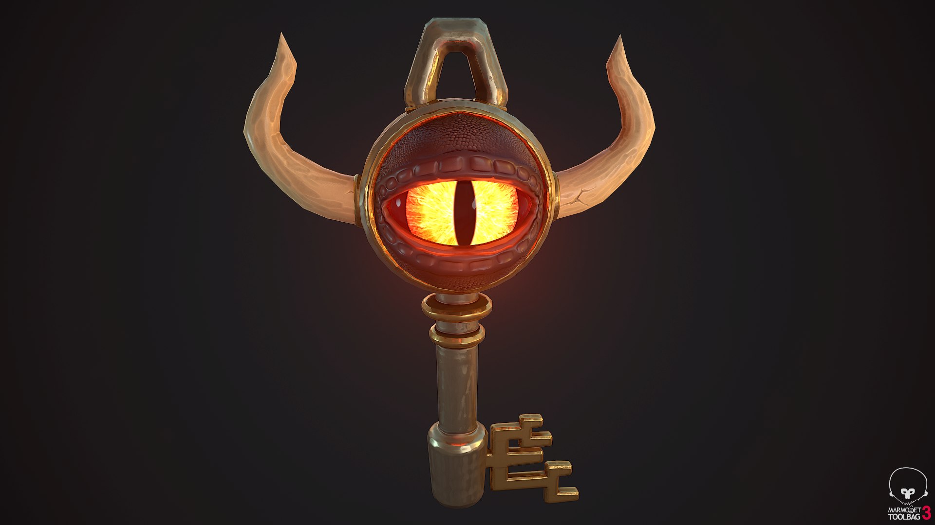 3D Key Demon - TurboSquid 1290907