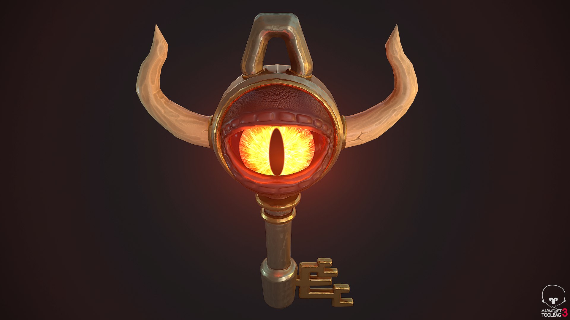 3D Key Demon - TurboSquid 1290907