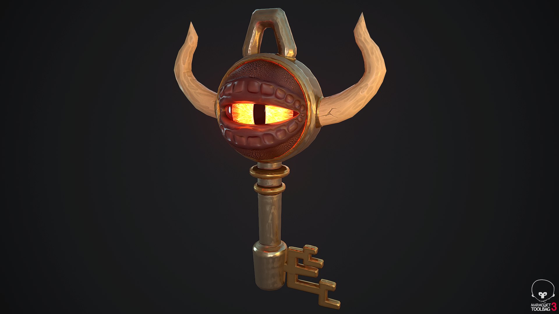 3D Key Demon - TurboSquid 1290907