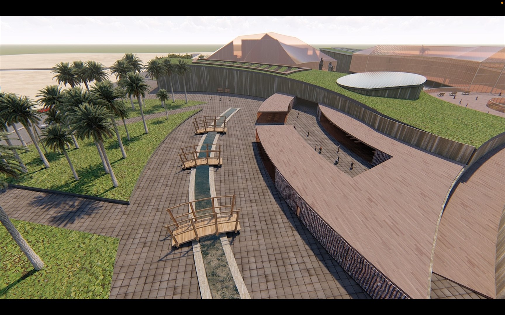 3D Architecture Graduation Project - Revit - TurboSquid 2238984