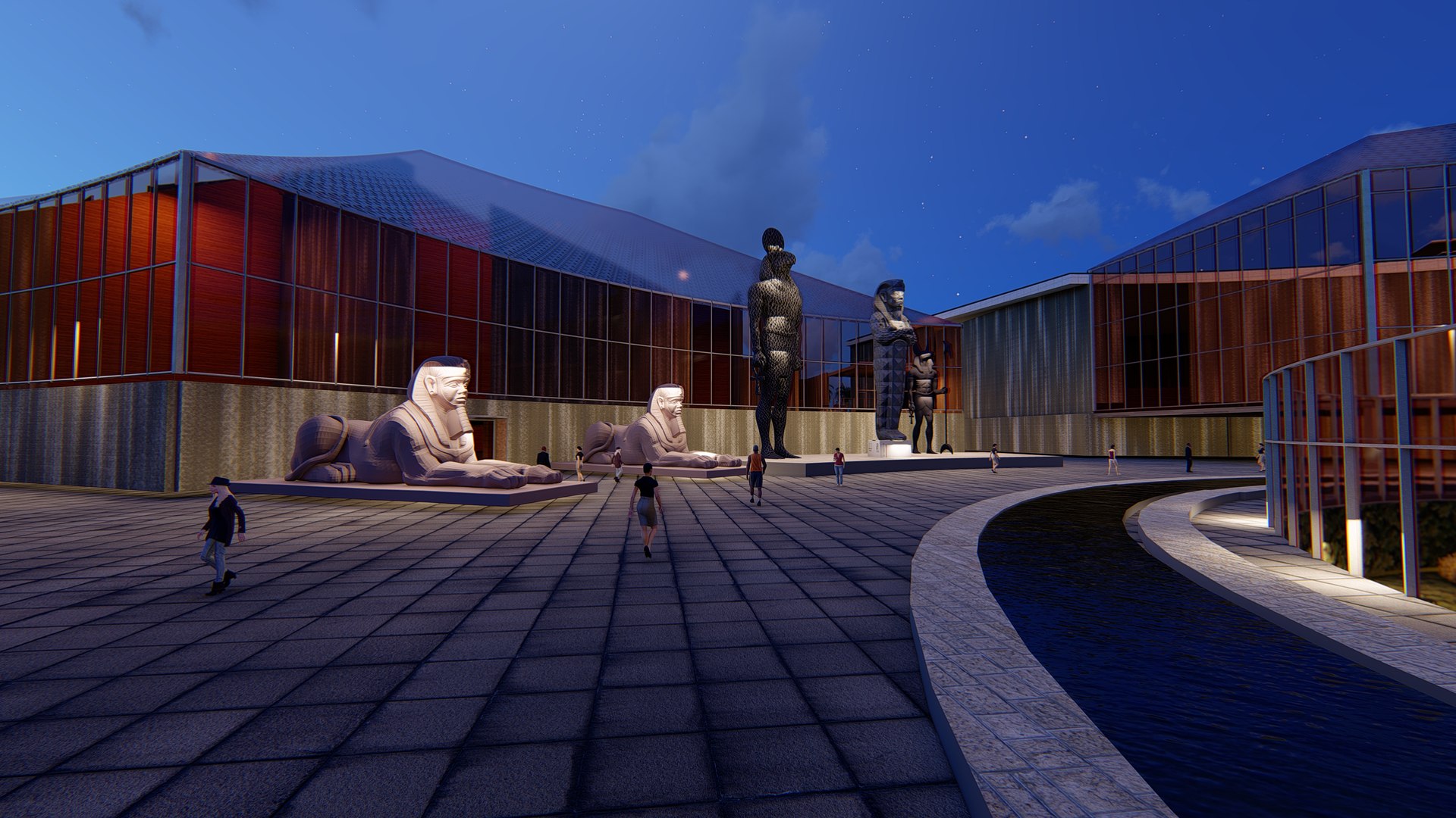 3D Architecture Graduation Project - Revit - TurboSquid 2238984