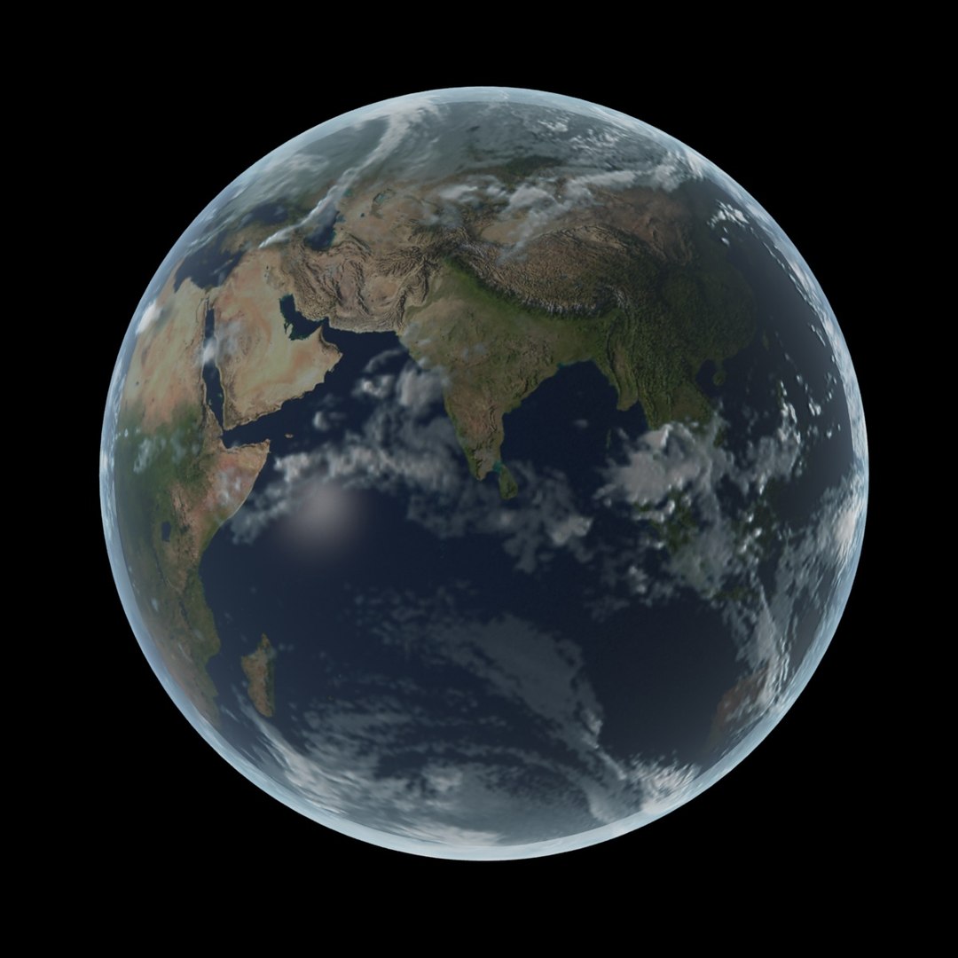 3D planet earth model - TurboSquid 1259430