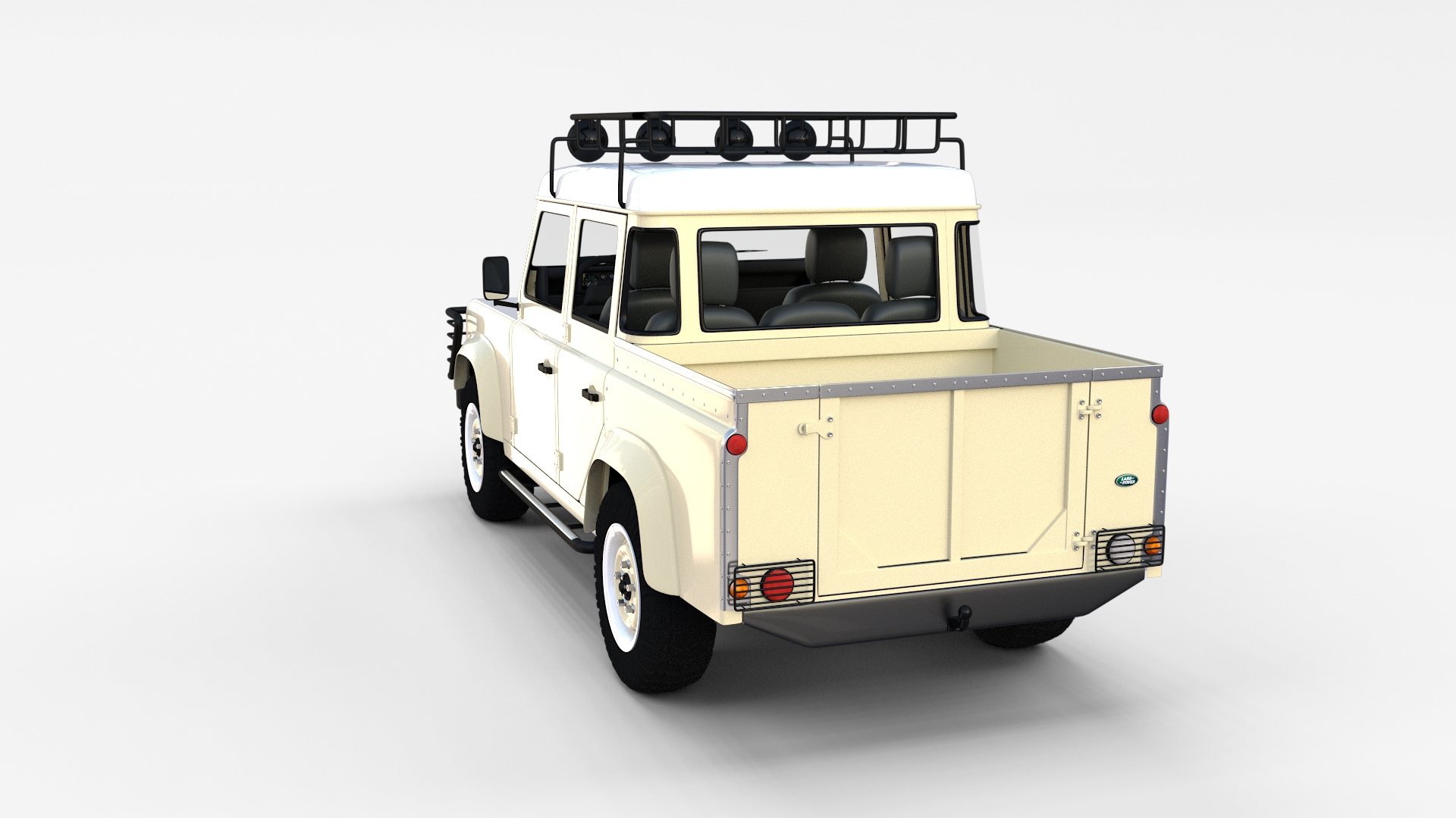 land rover defender 110 3d model