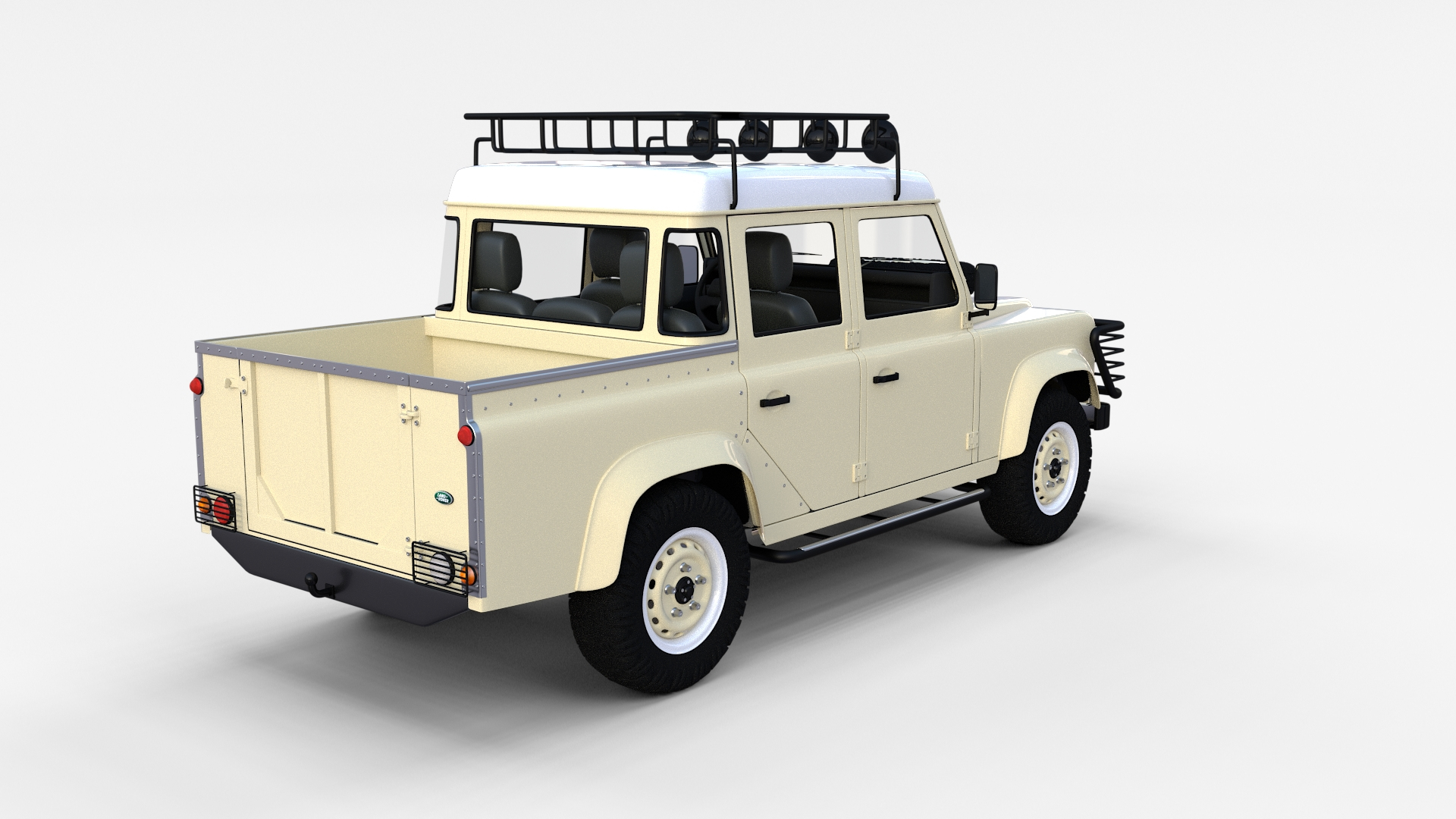 land rover defender 110 3d model