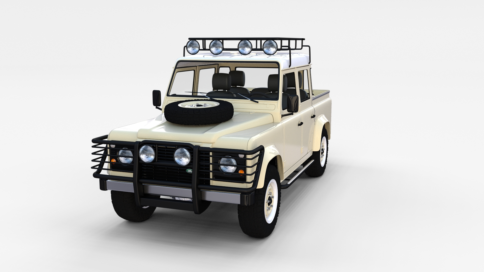 land rover defender 110 3d model