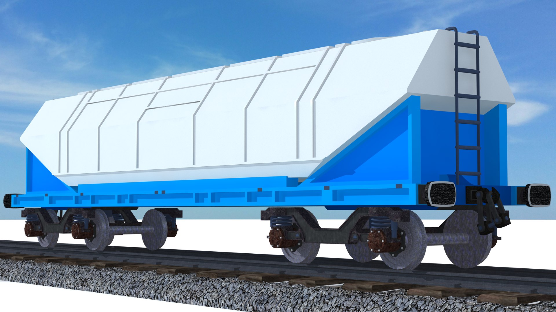 3D Swiss Grain Silo Rail Wagon Model - TurboSquid 1860059
