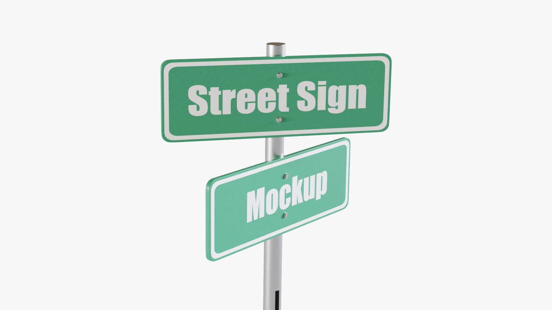 3D Street Sign Model - TurboSquid 1702392