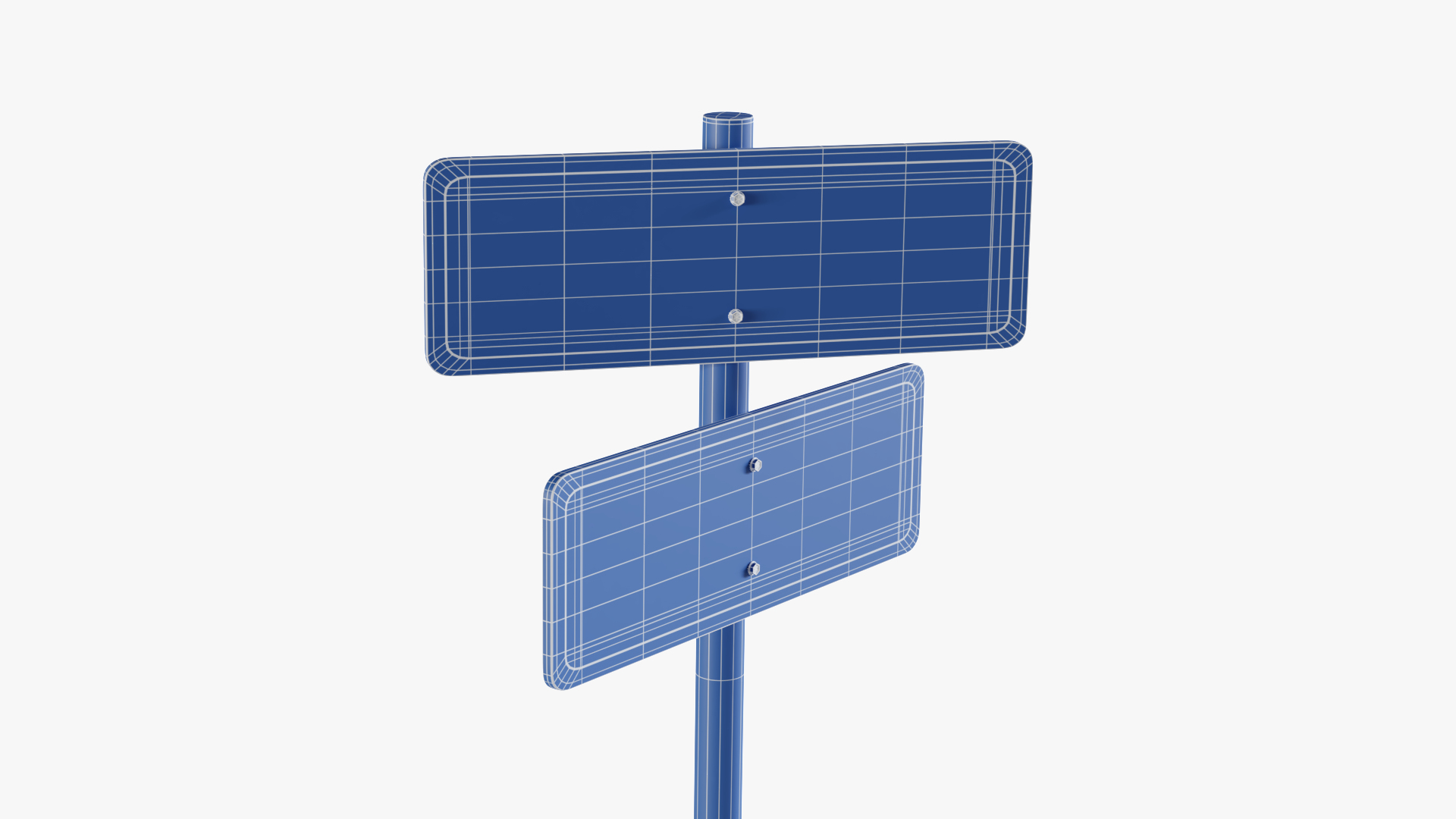 3D street sign model - TurboSquid 1702392