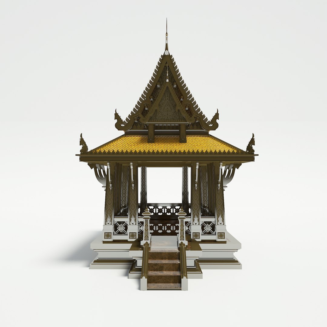 3d Model Pavilion Architecture