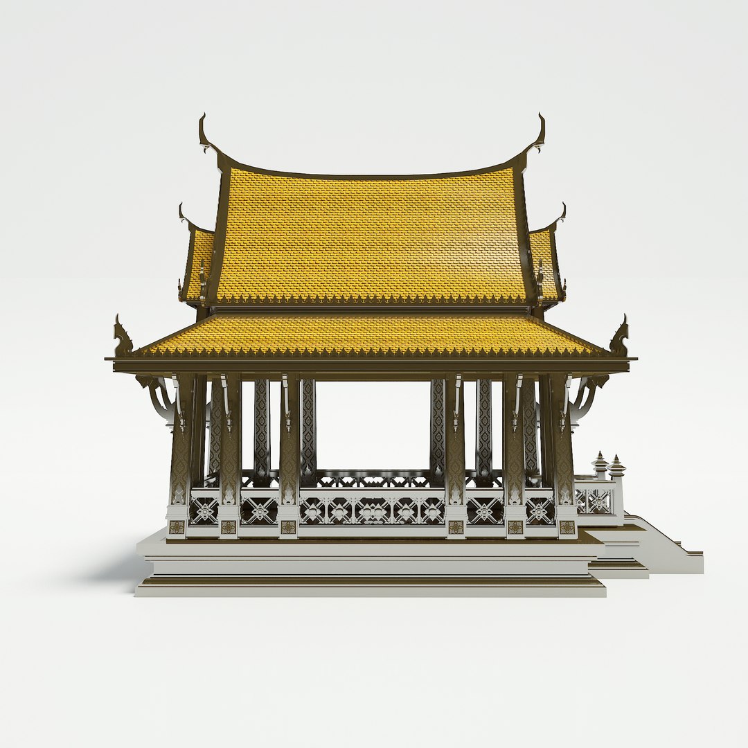 3d Model Pavilion Architecture