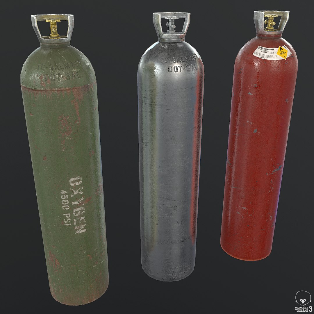 Oxygen Tank 3d Max
